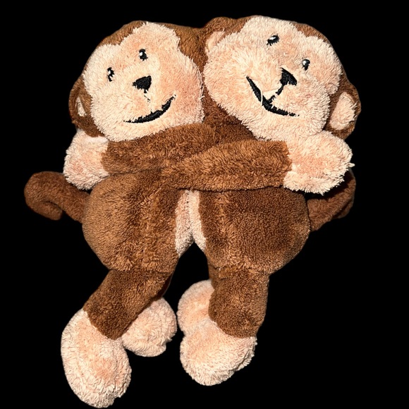 Toys | Rare Terrycloth Embracing Monkey Couple | Poshmark
